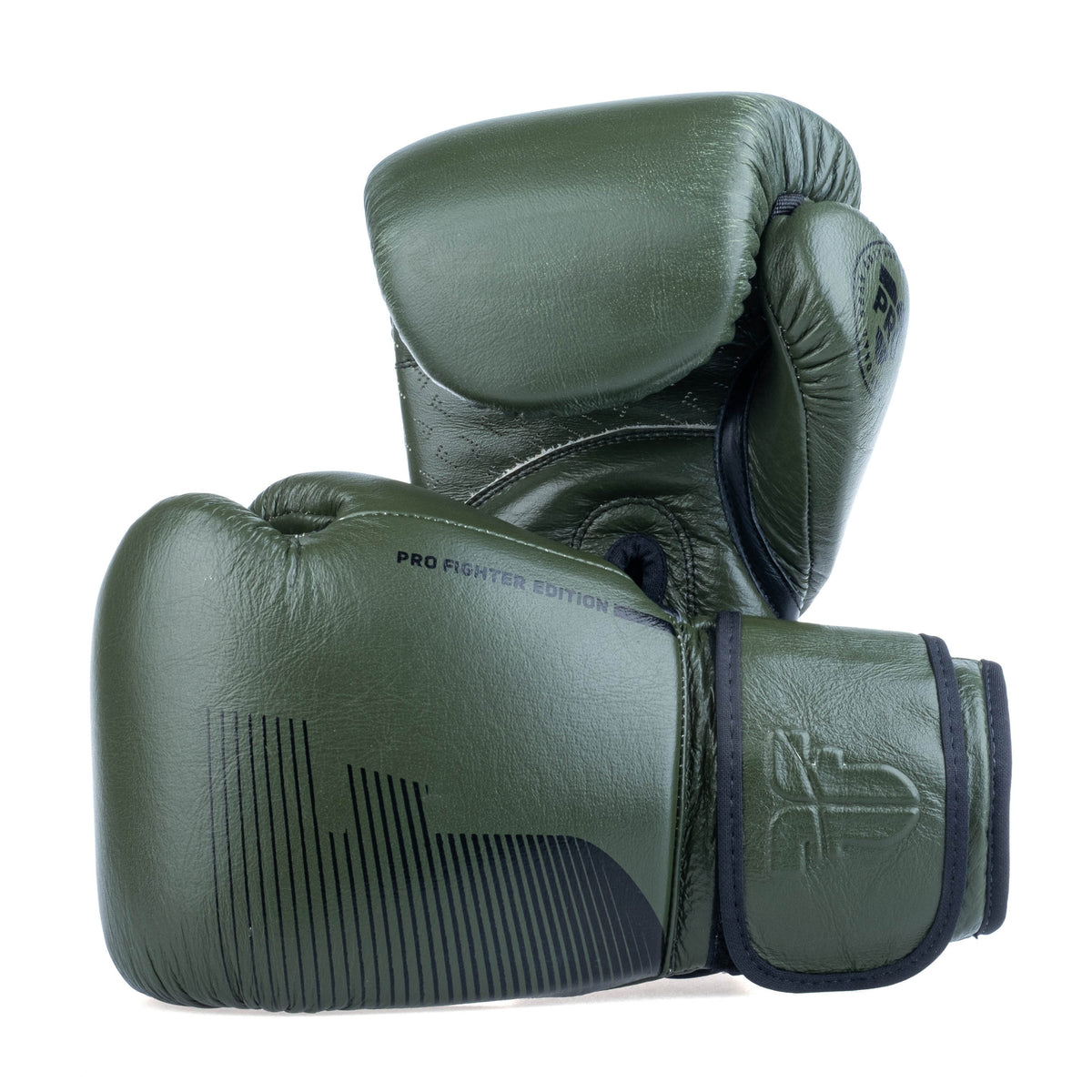 Boxerské rukavice Fighter Pro - khaki, FBG-PRO-004 – Hayashi.cz